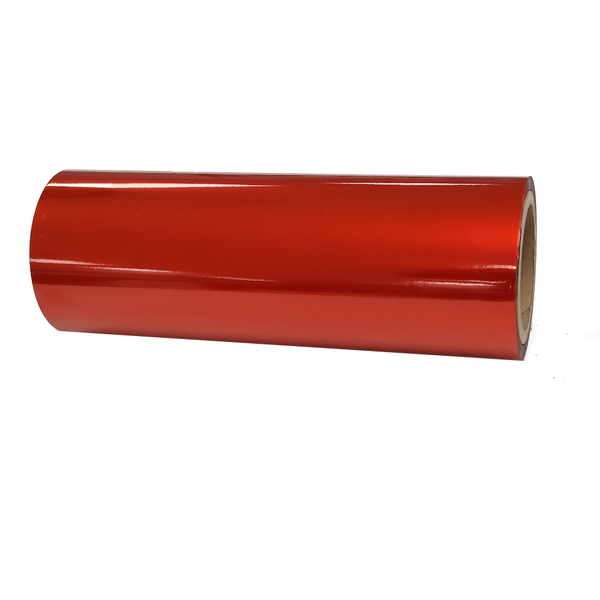 Red Sleeking Foil - 12 inch x 500 feet on 3 inch core – Cutworx USA